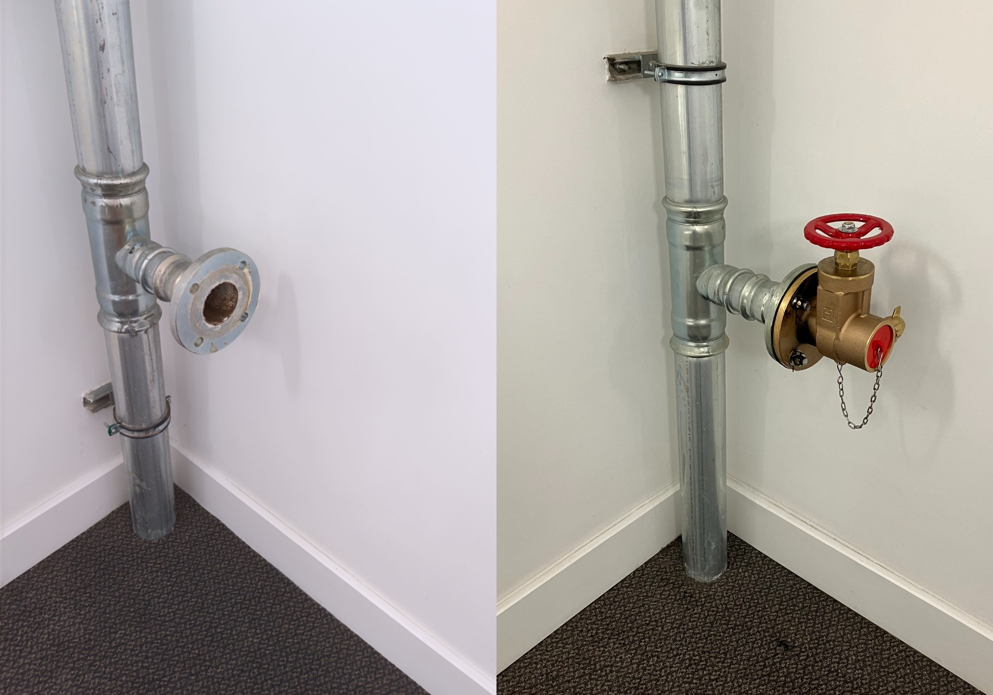 Lives endangered by increasing dry riser valve thefts in Royal Greenwich